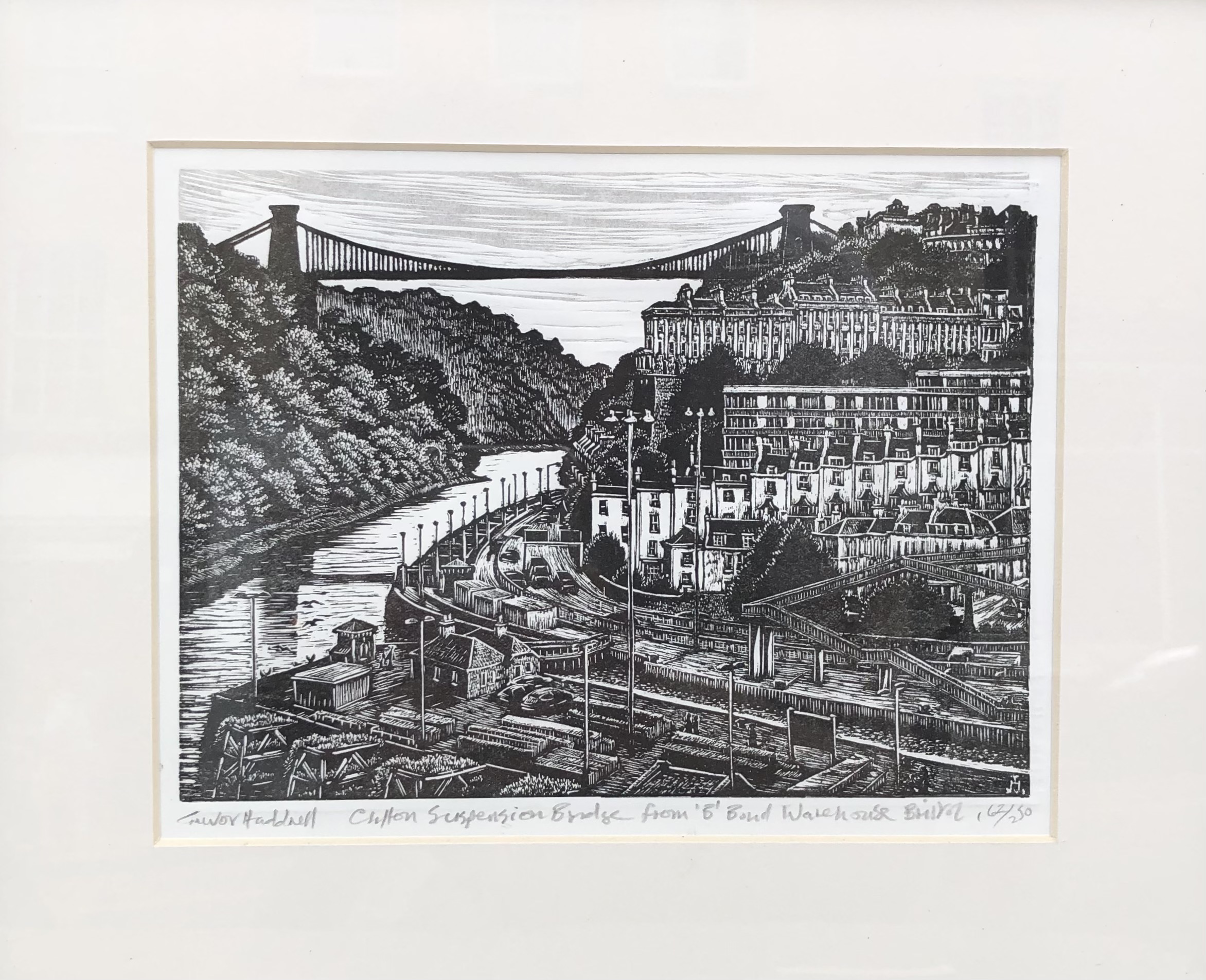 Clifton Suspension Bridge from 'B' Bond Warehouse - Day, Bristol ...